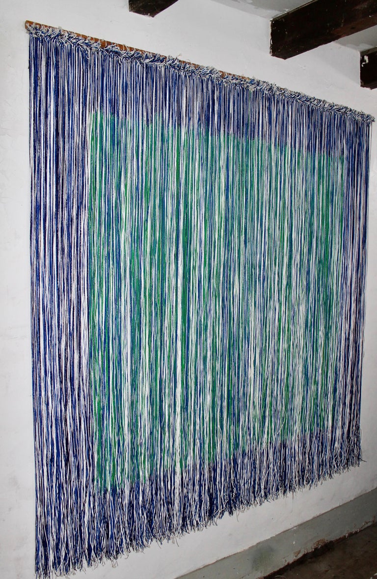 David Roth 'String Painting' 1984 For Sale at 1stDibs