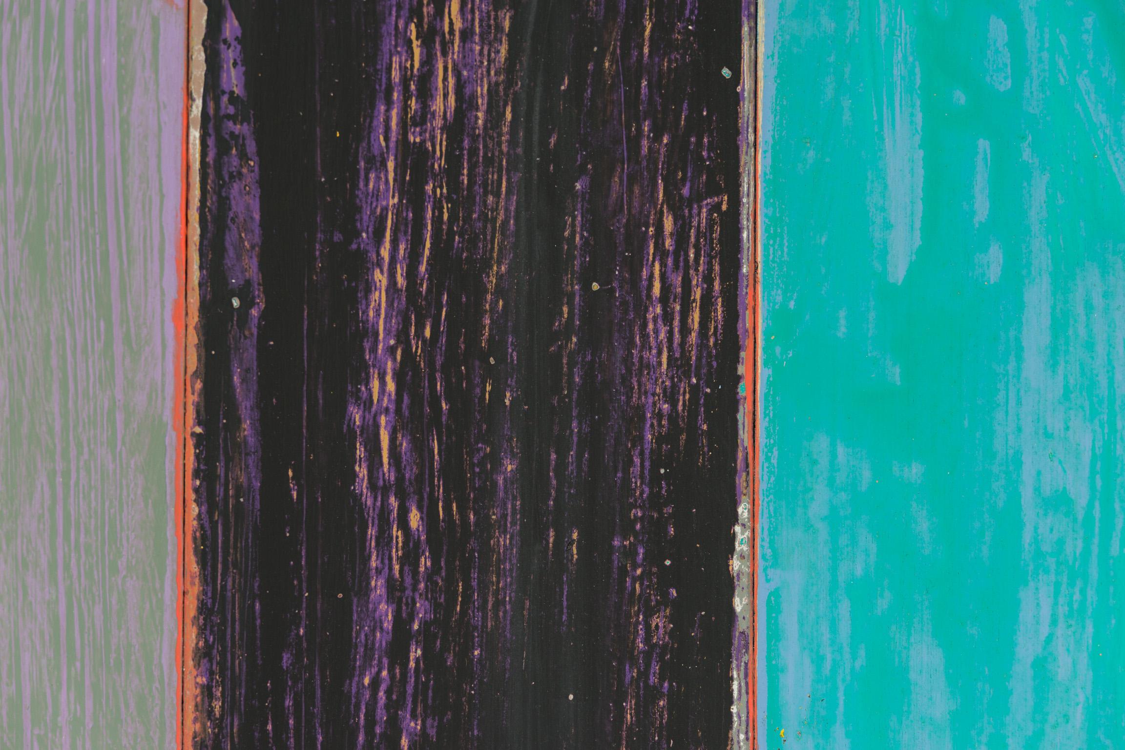 David Rothermel - "Studio #11" Gray, Black, and Blue Color Blocking on ...