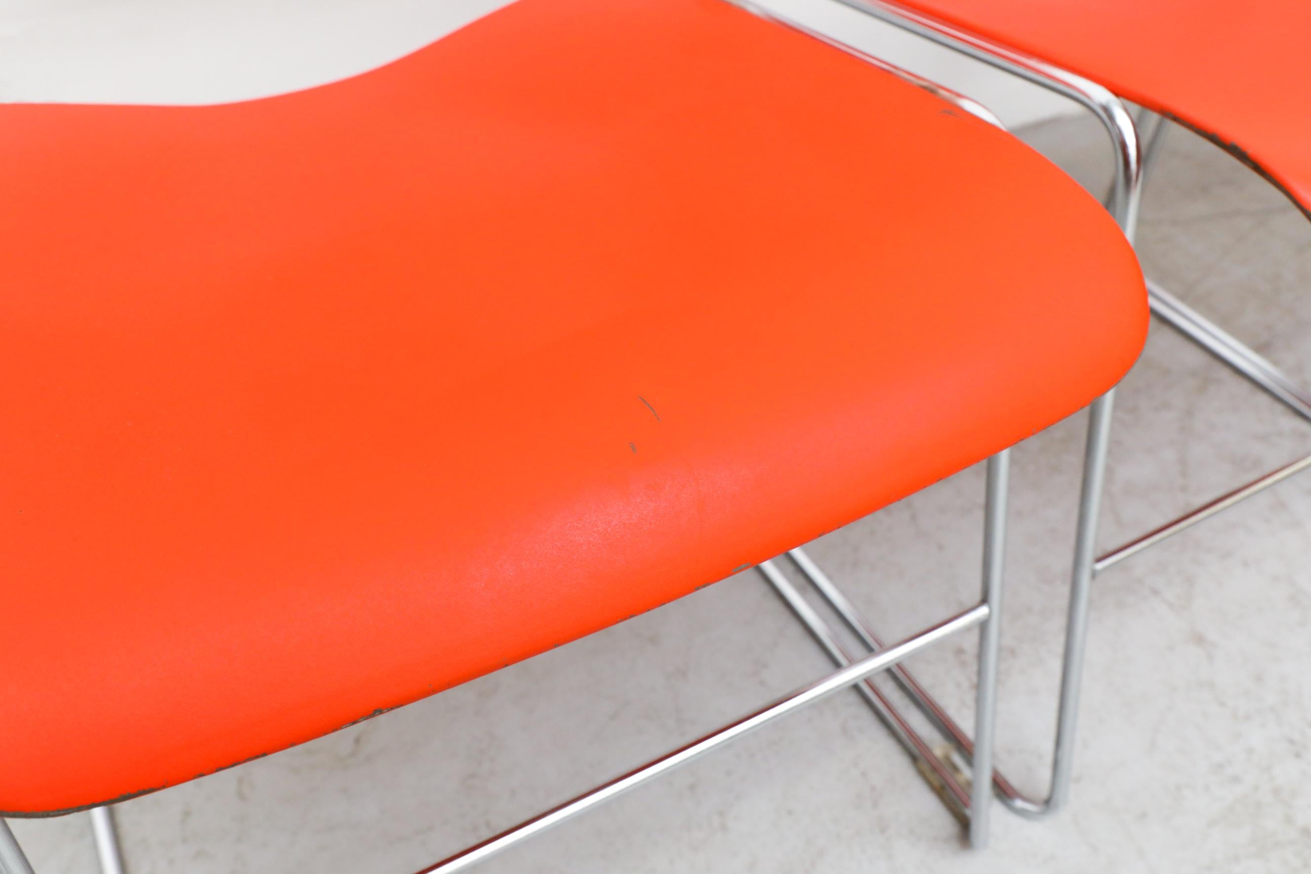 David Rowland 40/4 Metal Stacking Chairs the General Fireproofing Co ...