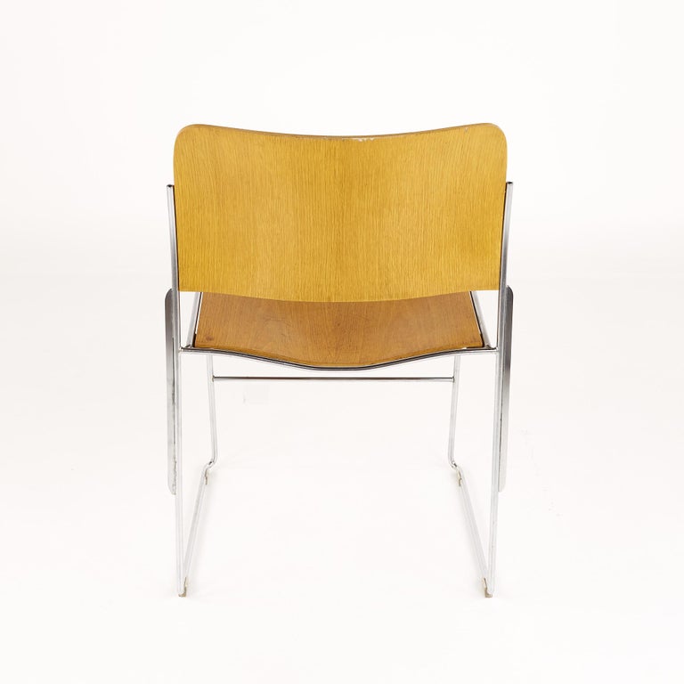 David Rowland 40/4 Mid Century Bentwood Stackable Dining Chairs, Set of ...