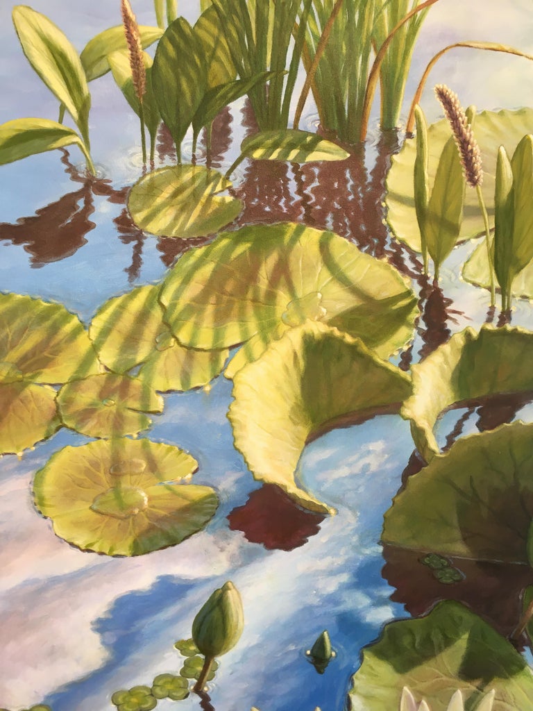 David Ruhe - Lilies In The Sky For Sale at 1stDibs