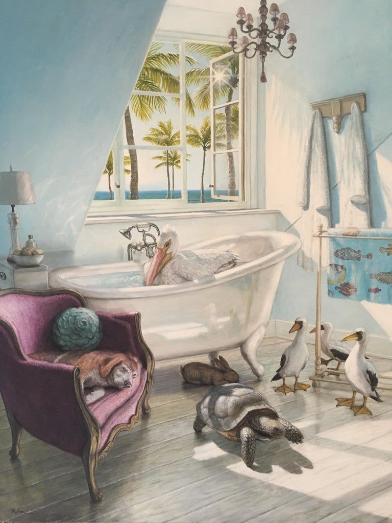 David Ruhe - The Tortoise And The Hare For Sale at 1stDibs