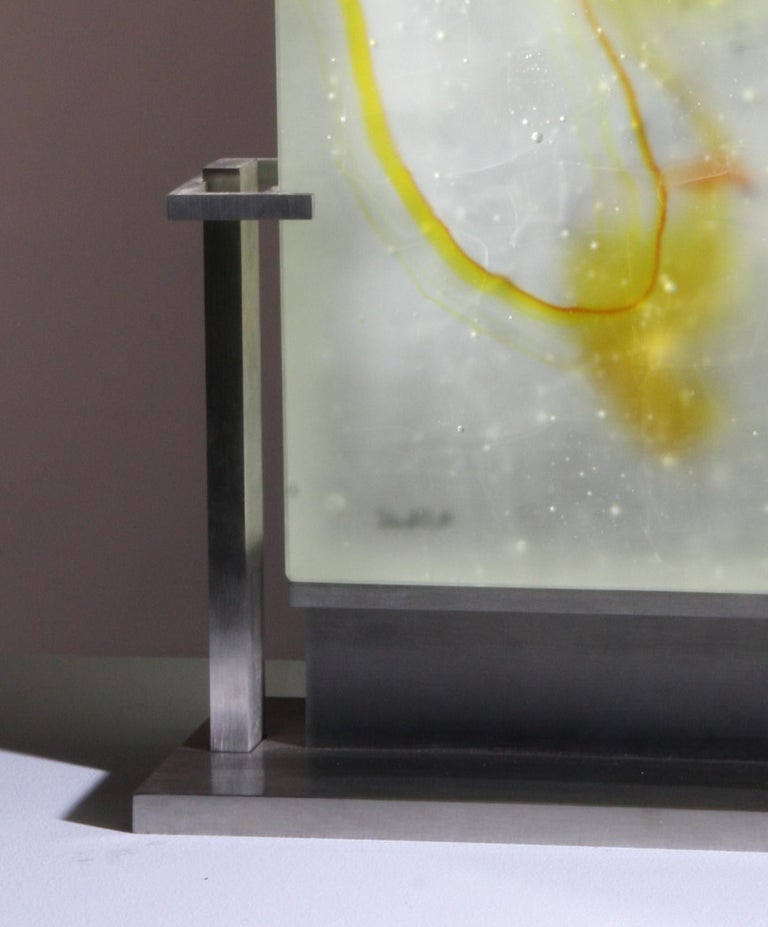 David Ruth - Abstract Cast Glass Sculpture, 'Dar Zubi', 2008 by David ...