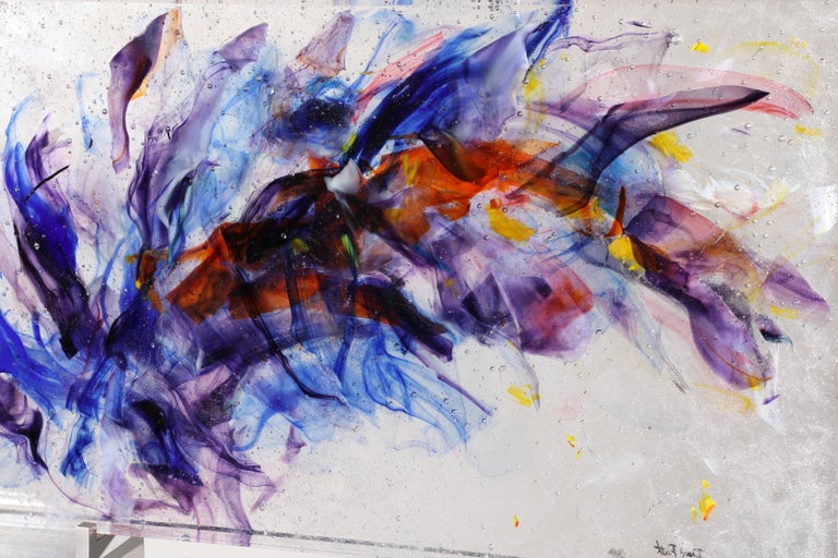 David Ruth - Abstract Cast Glass Sculpture, 'Mangaia', 2017 by David ...