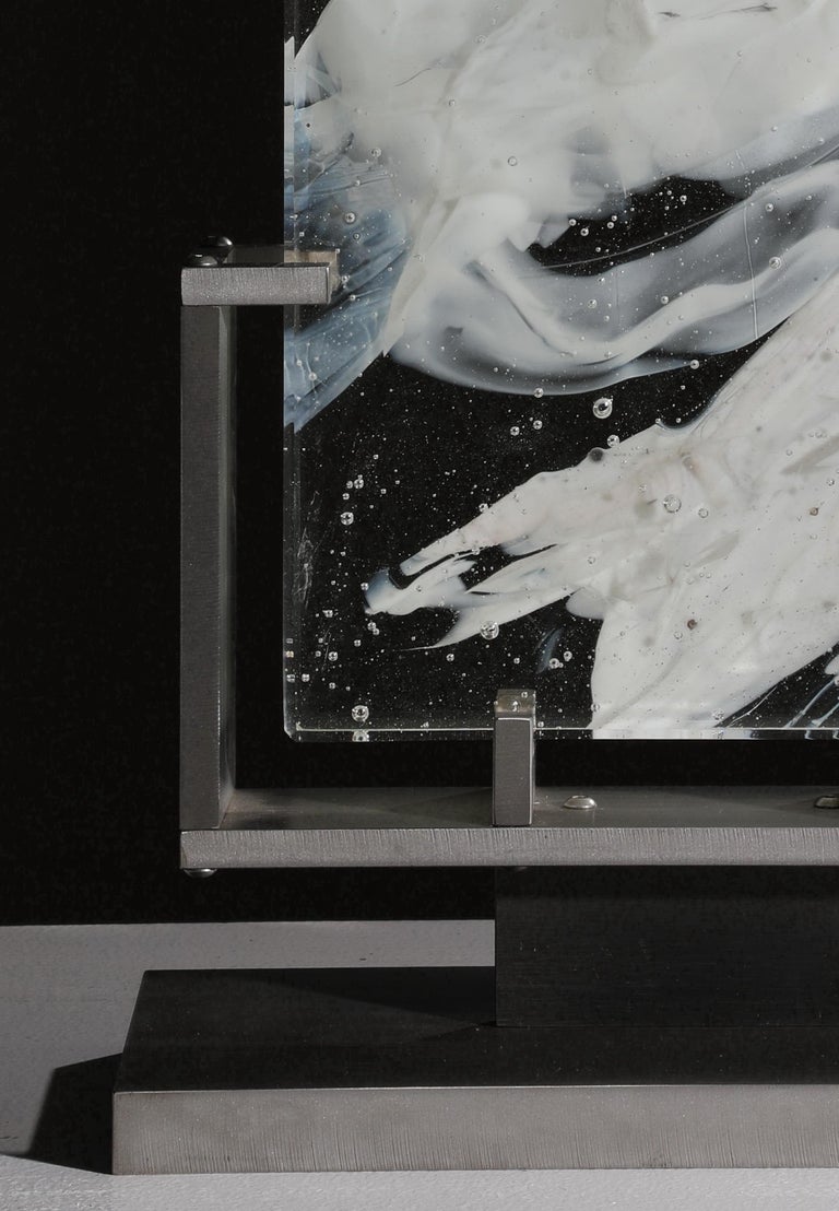 David Ruth - Contemporary Cast Glass Sculpture, 'Cloud Study: Bird ...