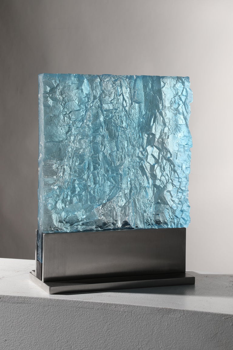 David Ruth - Contemporary Cast Glass Sculpture, 'Geologic Editions #5 ...