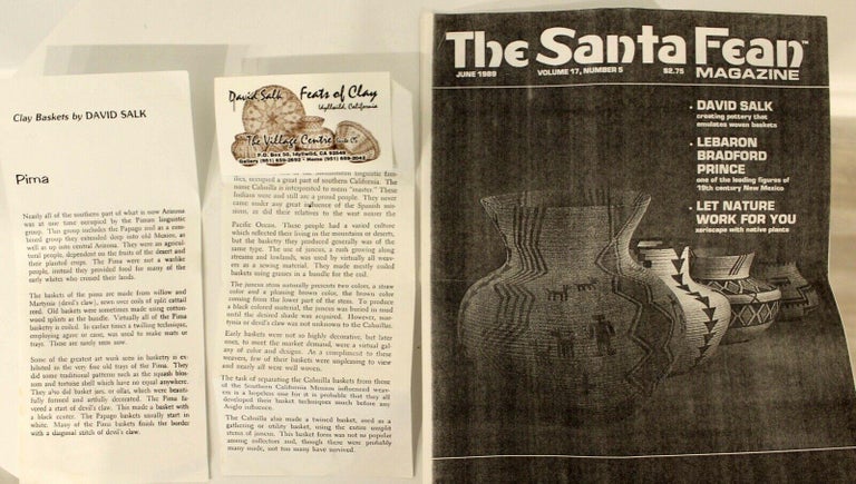 David Salk Pima Pottery at 1stDibs