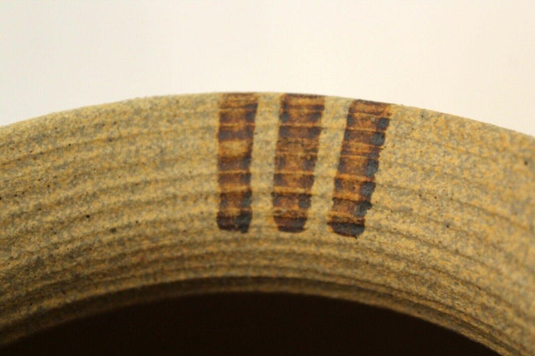 David Salk Washo Clay Bird and Insect Motif Pottery at 1stDibs