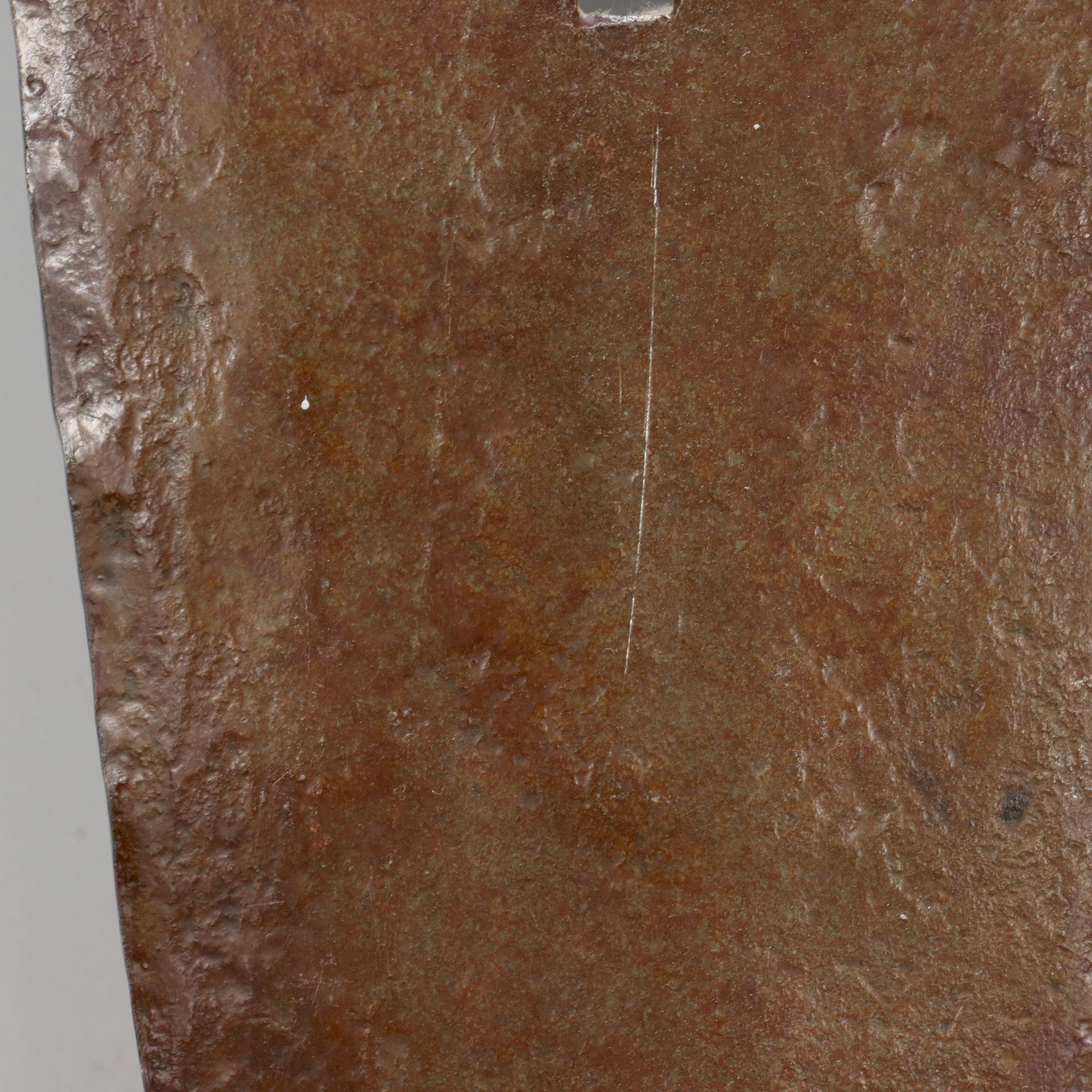 David Secrest Folded and Wrought Iron Wall Mounted Sound Sculpture at ...