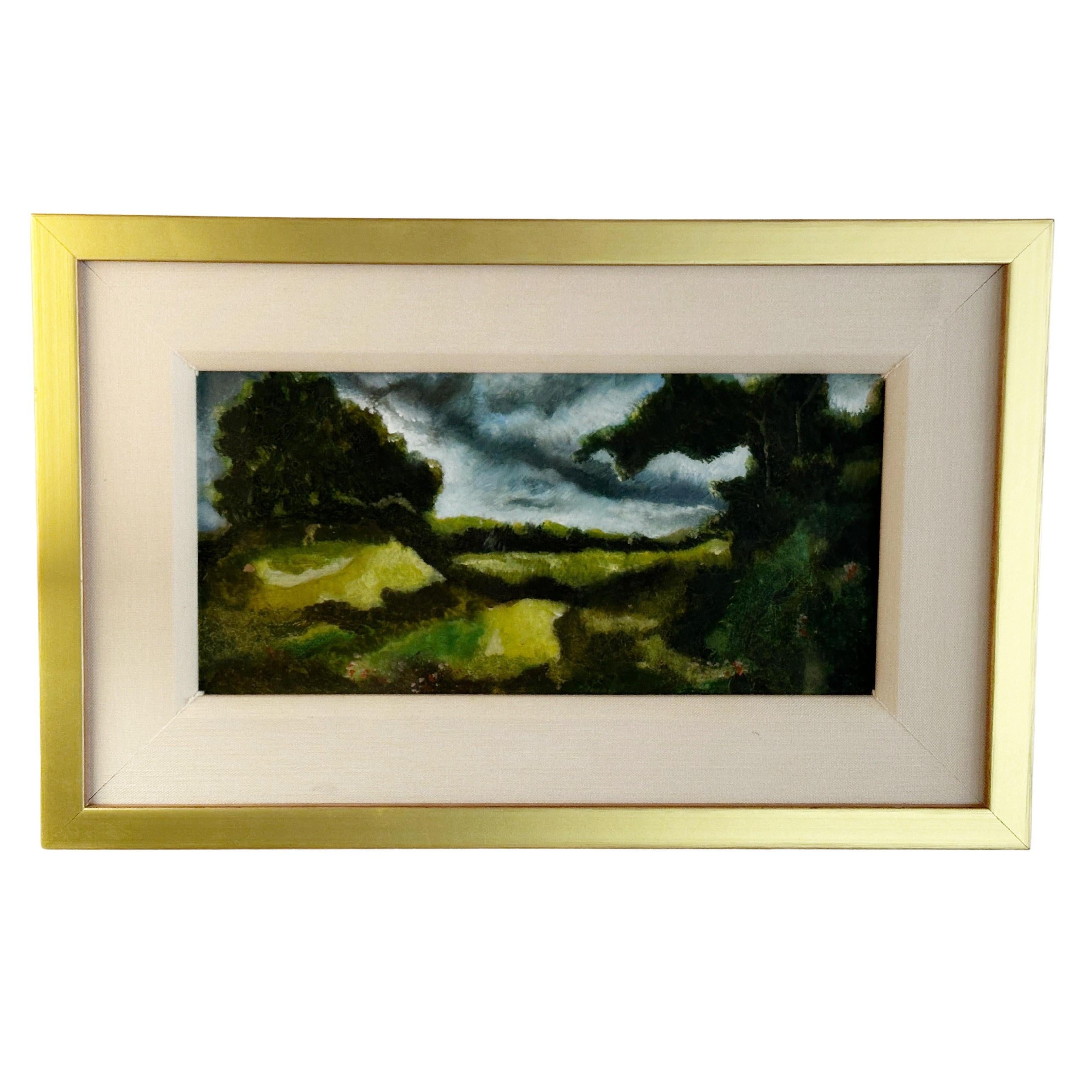 David Segel - Landscape - Oil on Canvas by David Segel For Sale at 1stDibs