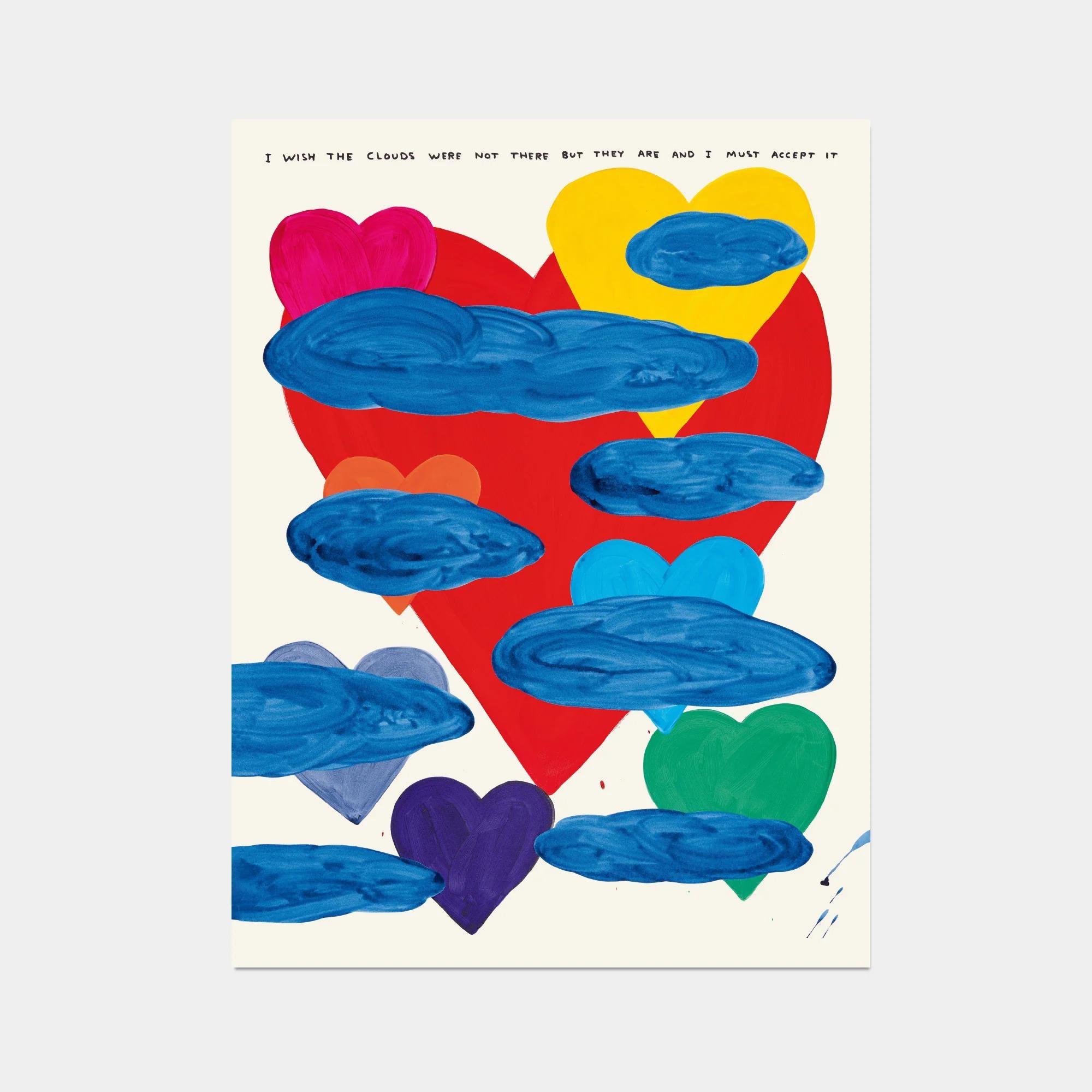 David Shrigley - David Shrigley, I Wish the Clouds Were Not There, 2024 ...