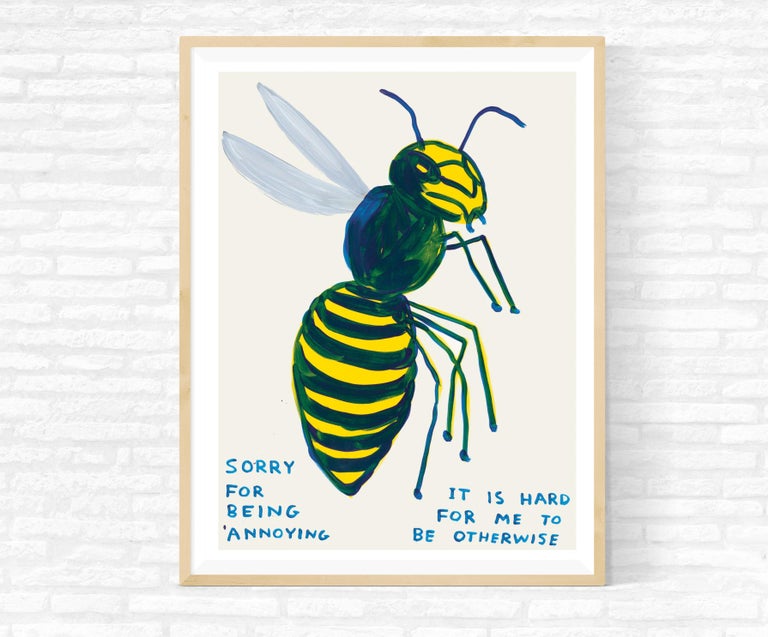 David Shrigley - David Shrigley 'Sorry for Being Annoying' print For ...