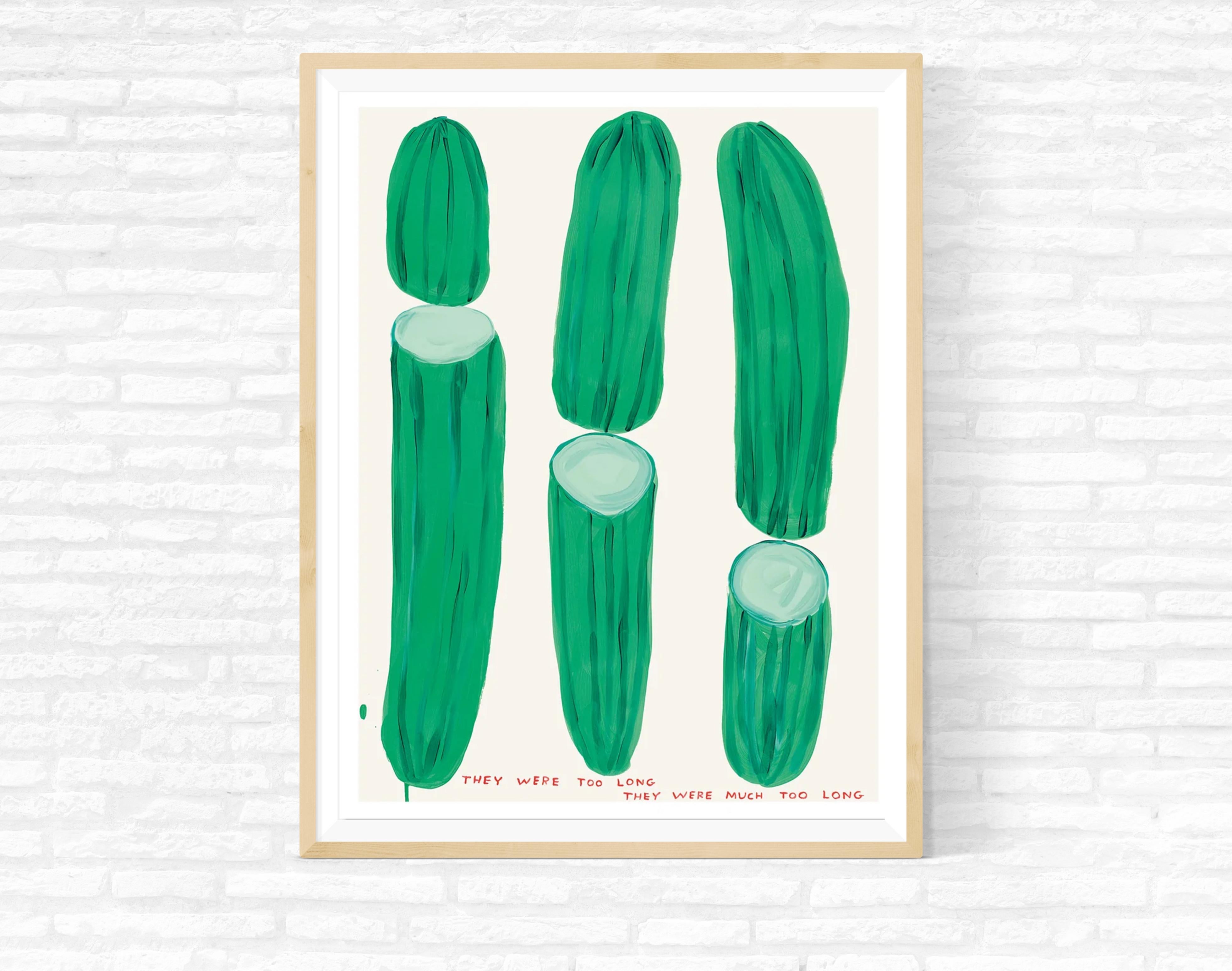 David Shrigley - David Shrigley 'They Were Too Long' print For Sale at ...