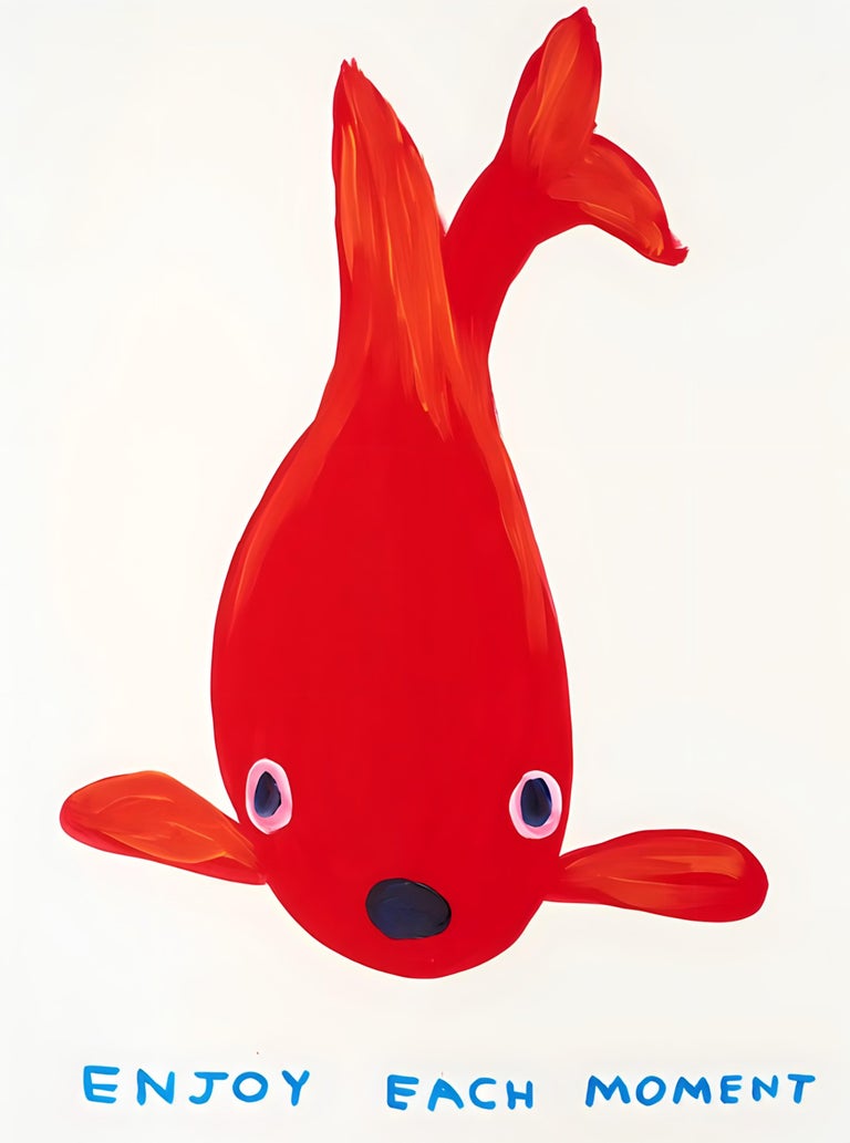 David Shrigley - Enjoy each Moment For Sale at 1stDibs