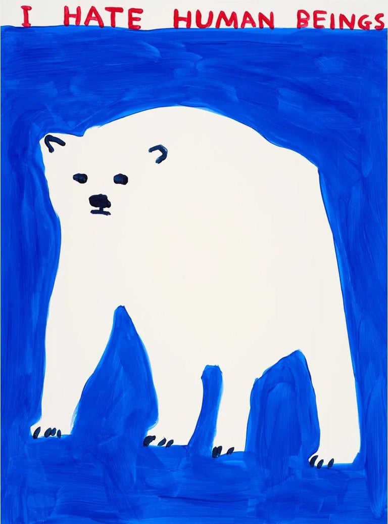 David Shrigley - I Hate Humans For Sale at 1stDibs