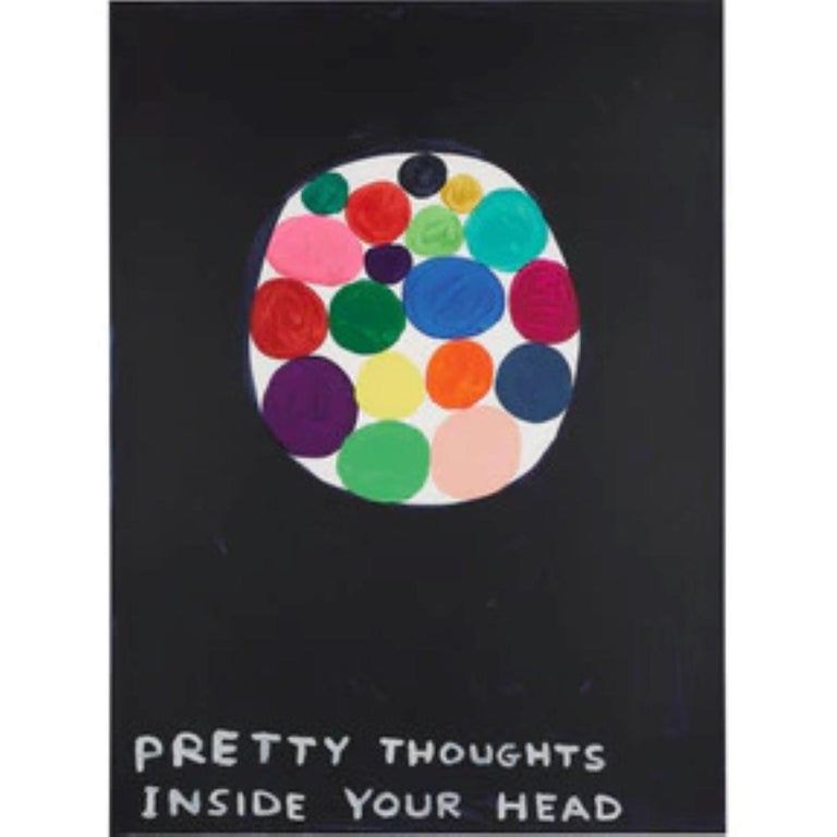 David Shrigley - Pretty Thoughts Inside Your Head For Sale at 1stDibs