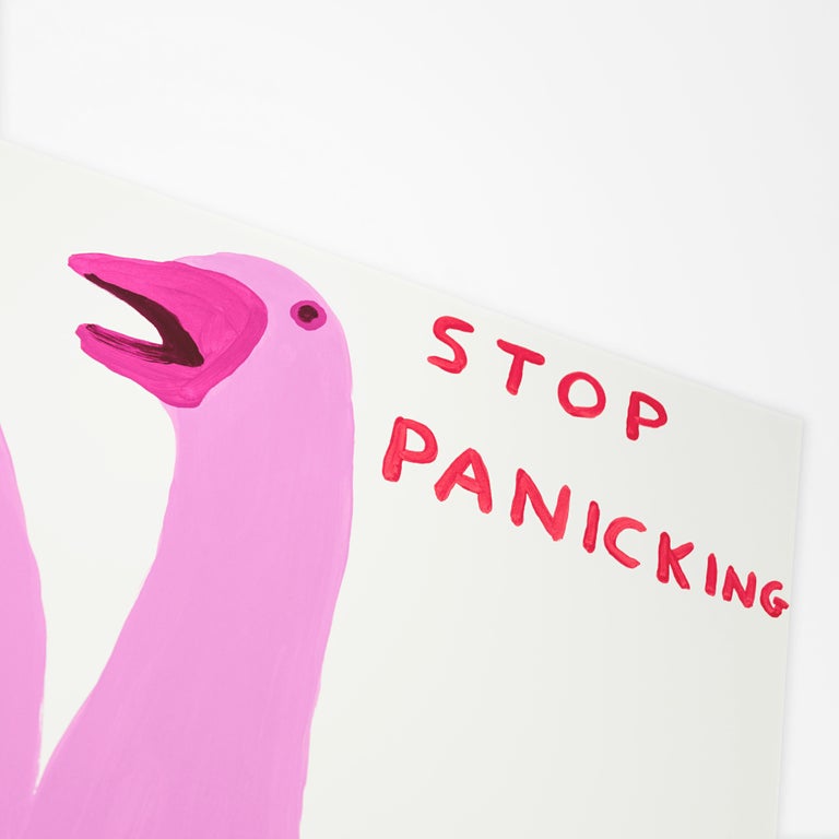 David Shrigley - Stop Panicking For Sale at 1stDibs