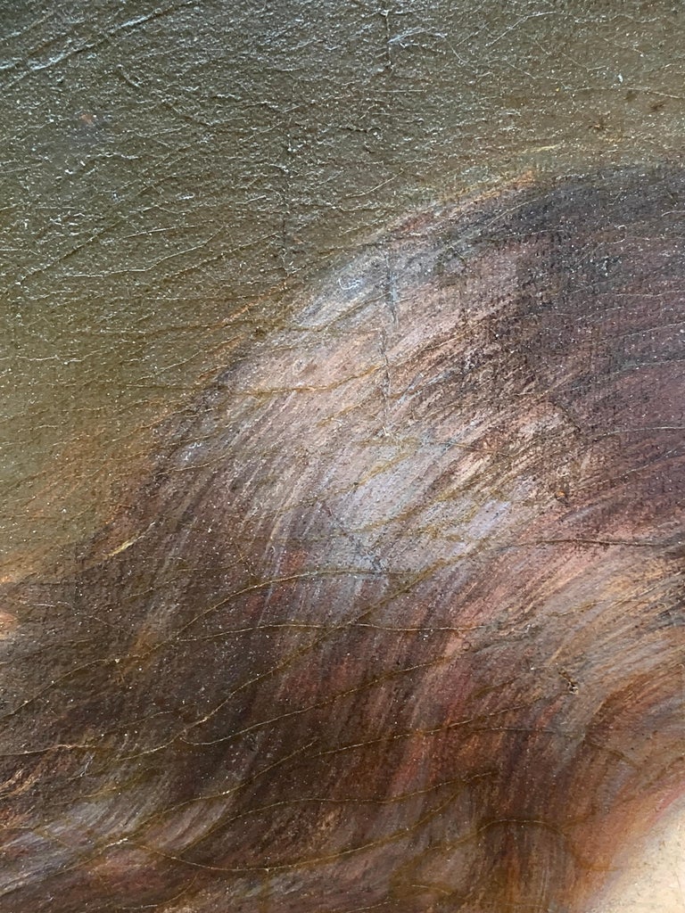 David Simonson - 19th century Austrian Portrait of a young girl in ...