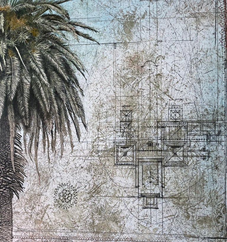 David Smith-Harrison - Royal Palm With Turkish Design For Sale at 1stDibs