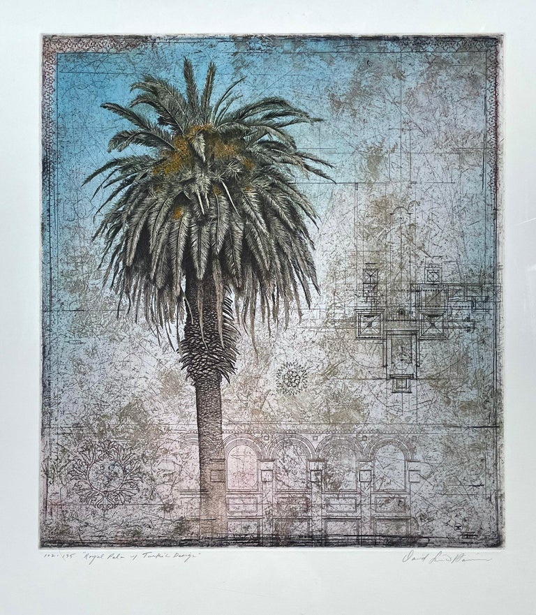 David Smith-Harrison - Royal Palm With Turkish Design For Sale at 1stDibs