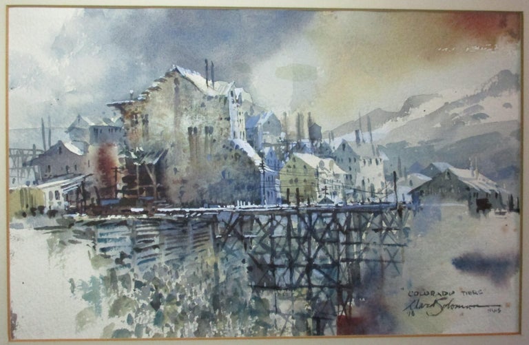 David Solomon, Colorado Tiers, by National Academy Artist, 1978 For ...