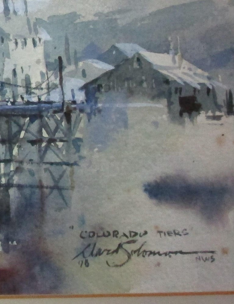 David Solomon, Colorado Tiers, by National Academy Artist, 1978 For ...