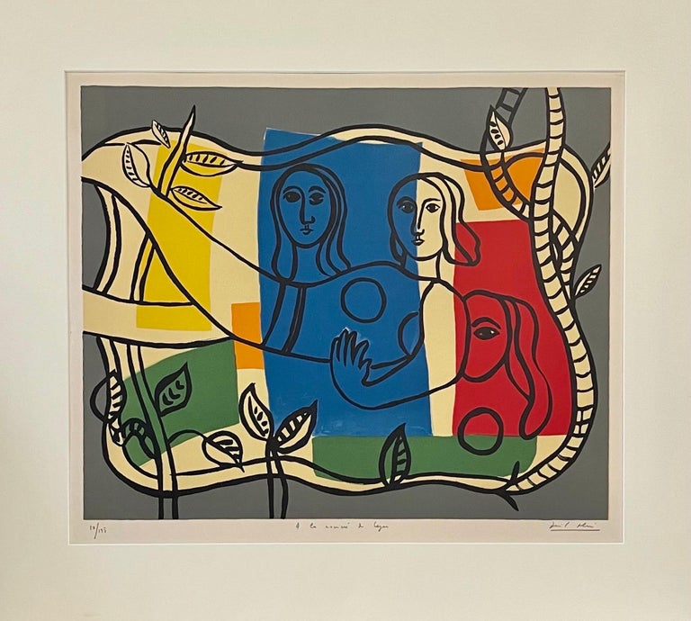 David Stein - Lithograph by Master Art Forger after Fernand Leger ...
