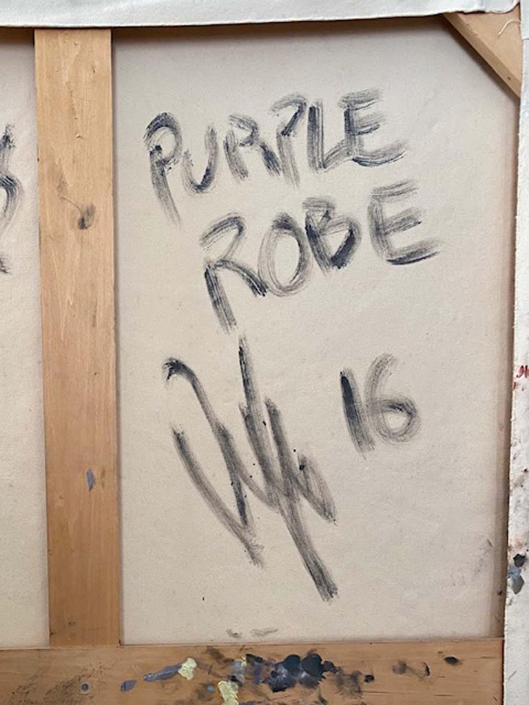 David Stern - Purple Robe For Sale at 1stDibs | david stern artist ...