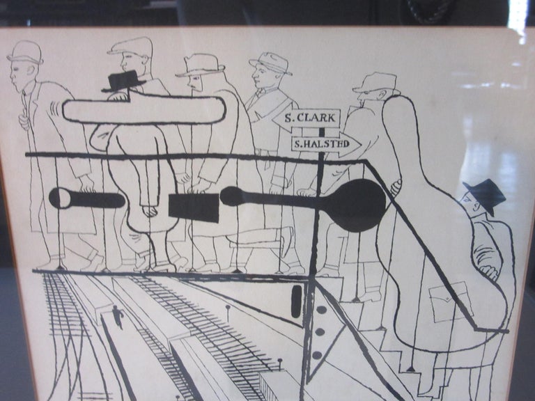 David Stone Martin (Jazz Illustrator) Print at 1stDibs