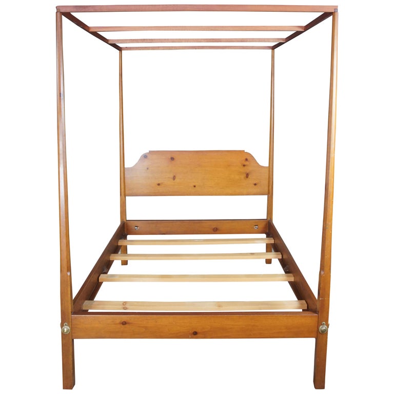 David T Smith Early American Colonial Pine Pencil Post 4 Poster Full ...