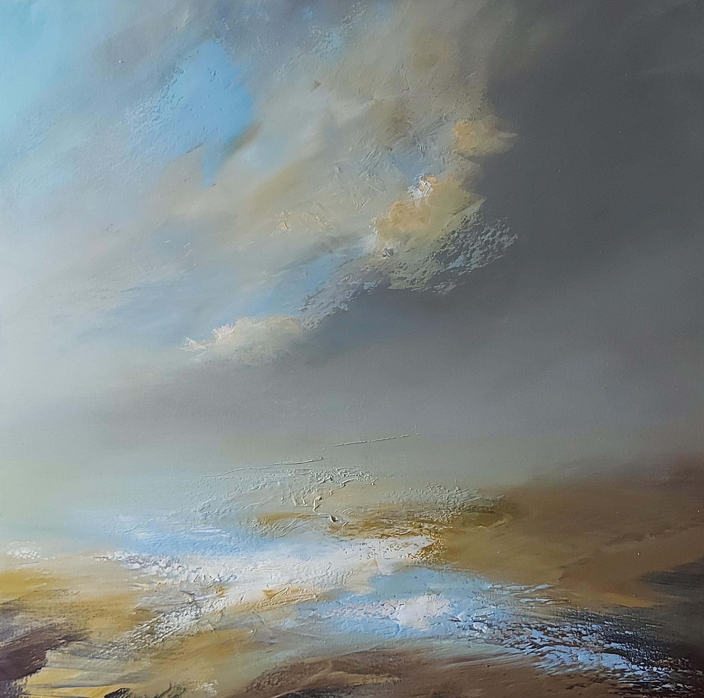 David Taylor - Rippling Water- original abstract impressionist ...