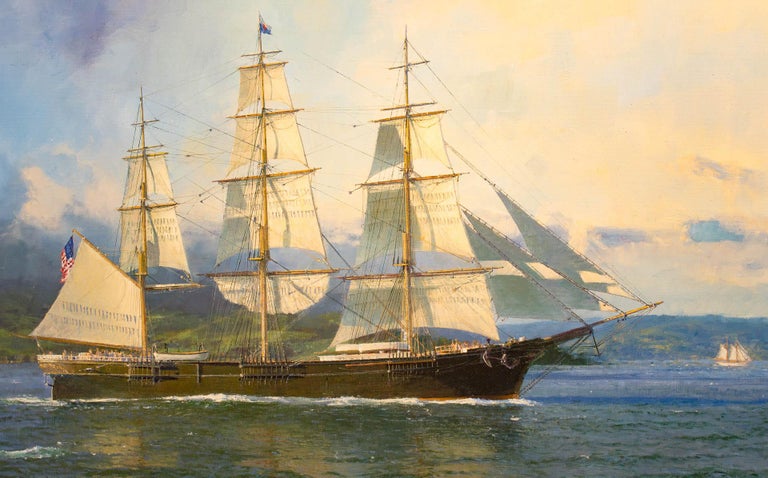 David Thimgan - The Clipper FLYING FISH in San Francisco Bay For Sale ...