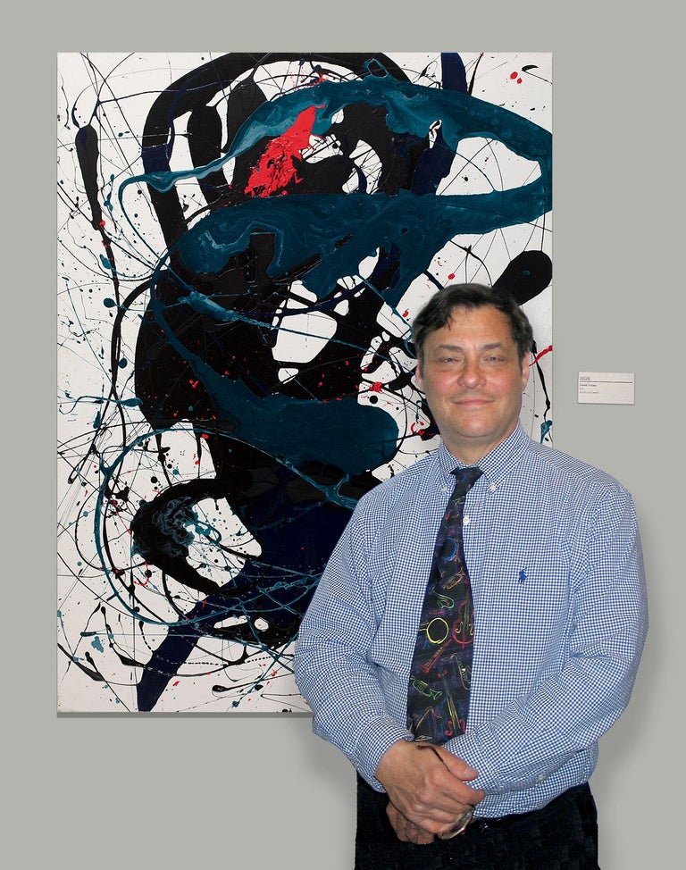 David Tobey - Cosmic Tango - Abstract Painting For Sale at 1stDibs