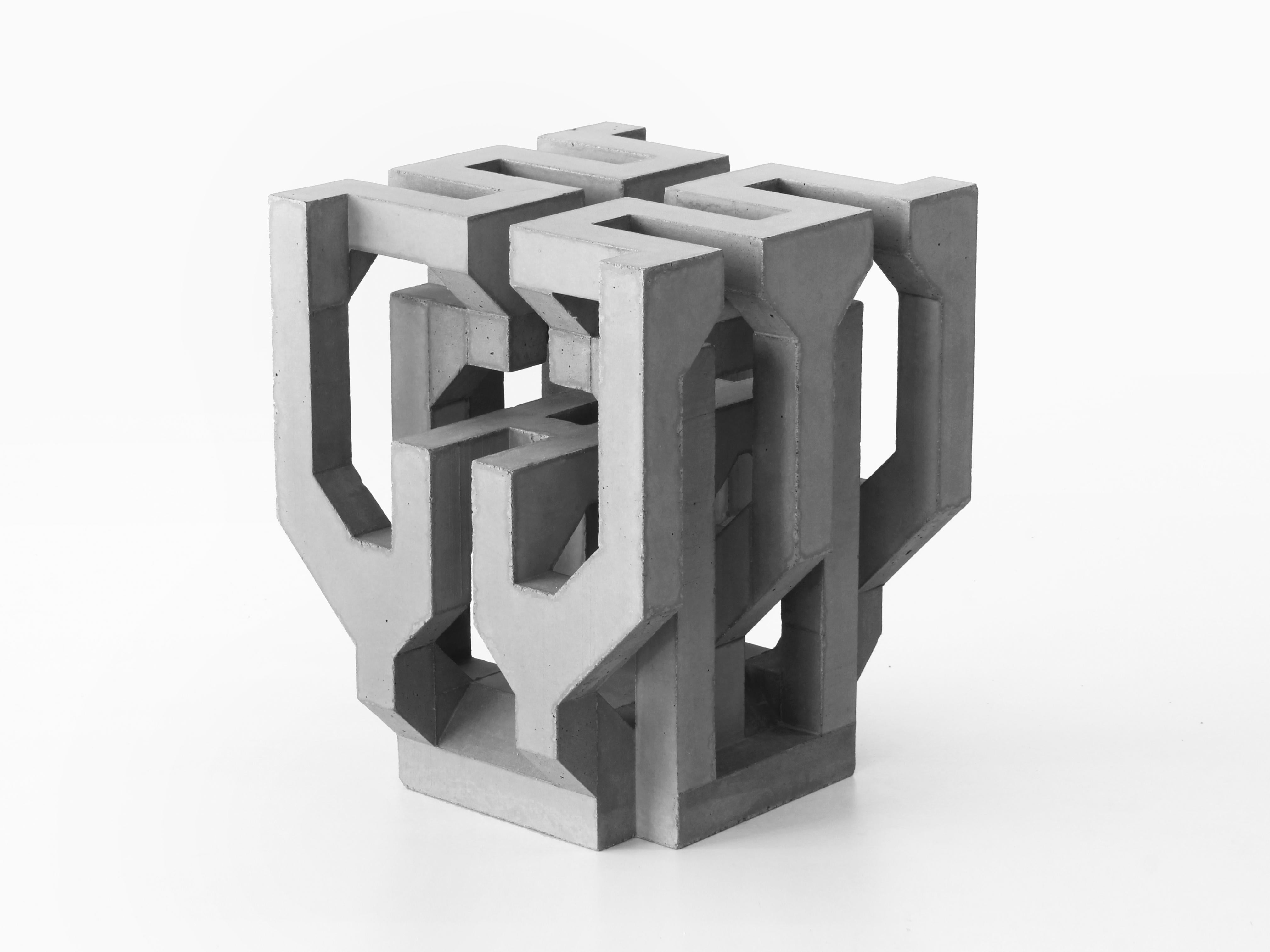 David Umemoto - Cubic Geometry TWELVE:5 OXIDIZED For Sale at 1stDibs