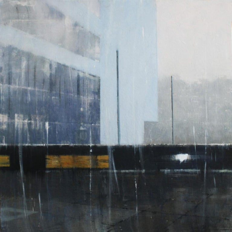 David Walker - Southbank Walkway - contemporary London cityscape ...