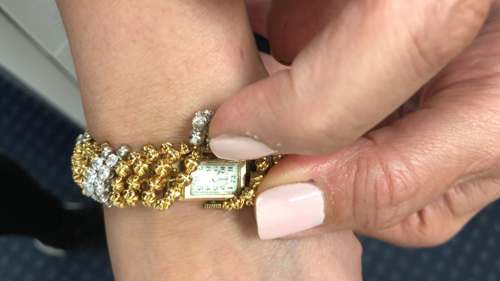 David Webb Diamond Bracelet/Watch For Sale at 1stDibs | ayesha webb