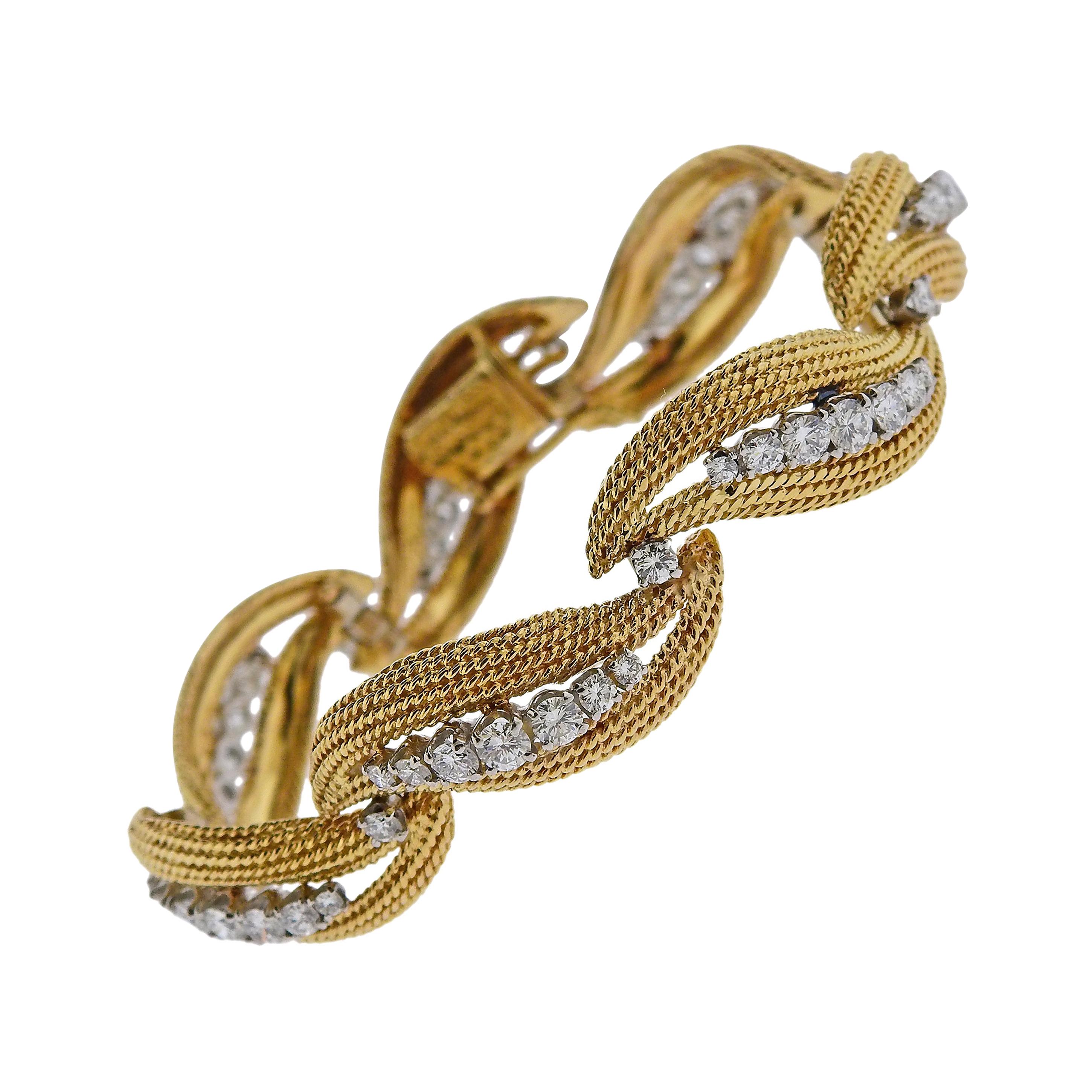 David Webb Diamond God Platinum Bracelet For Sale at 1stDibs | godplatinum