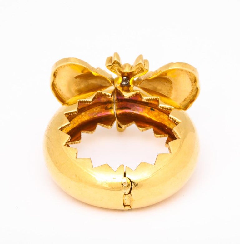 David Webb One of a Kind Diamond Butterfly Hair Clip at 1stDibs