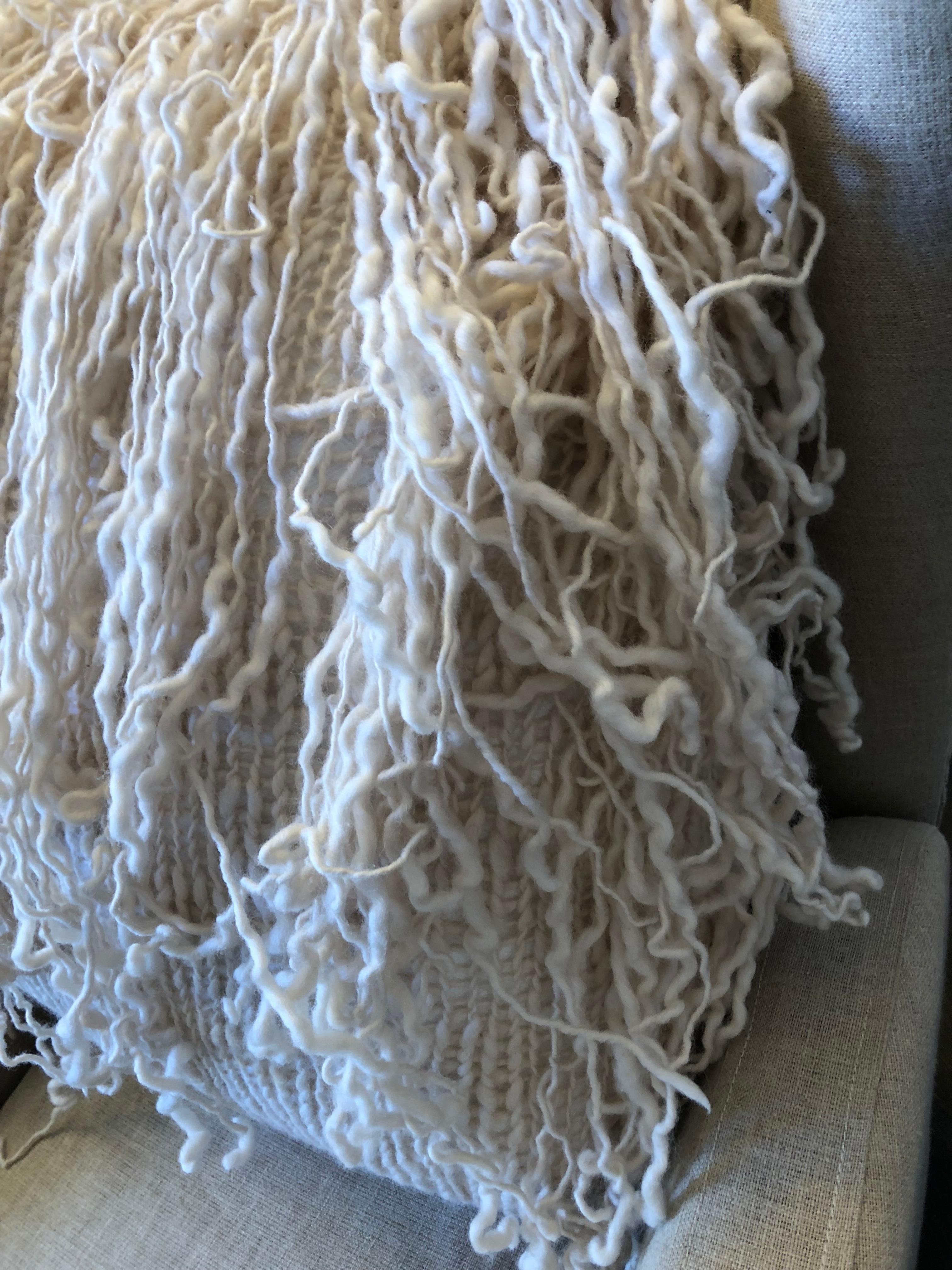 "Riccione" Merino Wool Pillow at 1stDibs