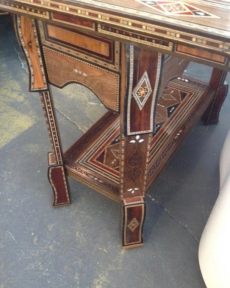 Moroccan Folding Game Table at 1stDibs