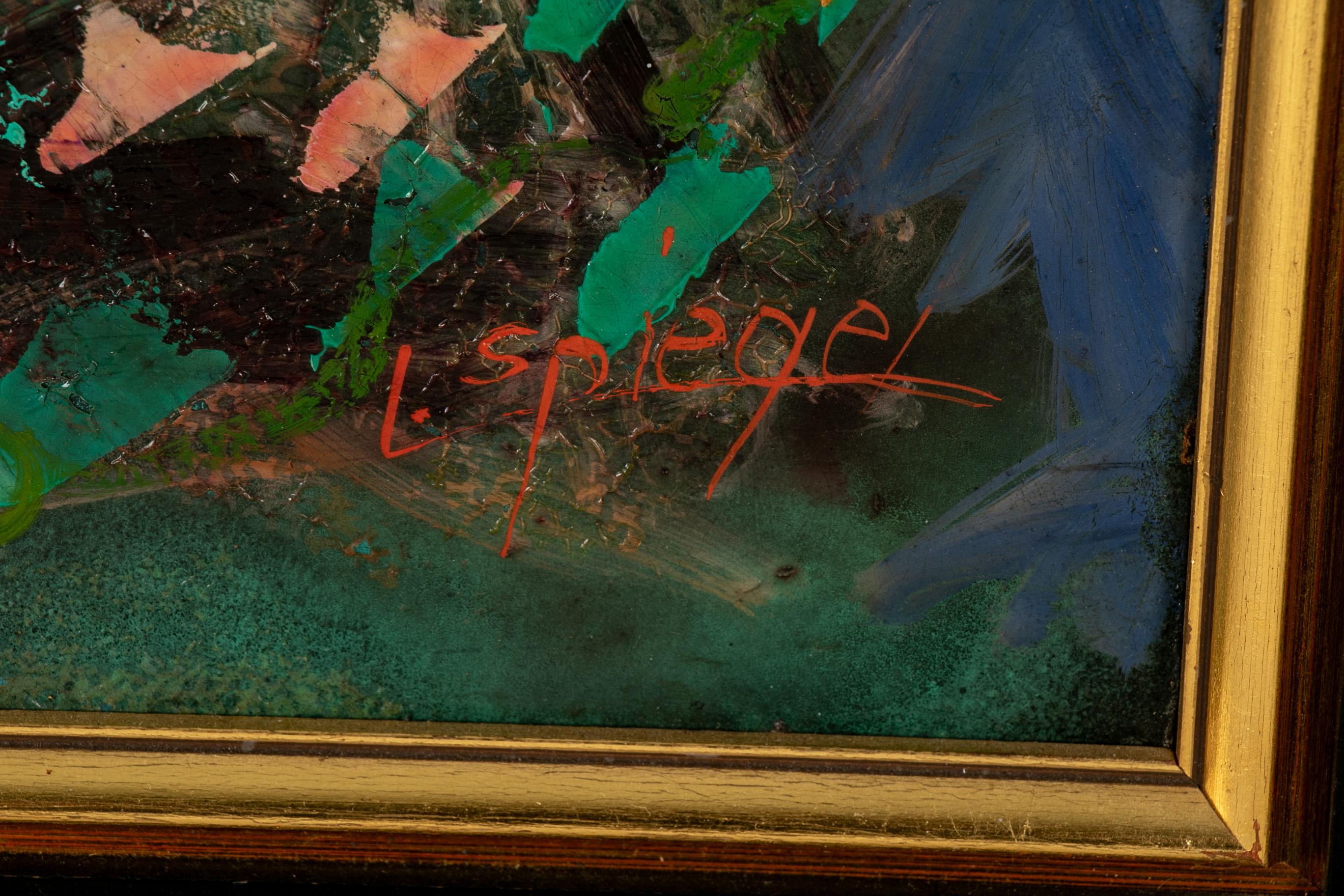 Louis Spiegel, Oil on Masonite, Bust Portrait of a Sad Clown For Sale ...