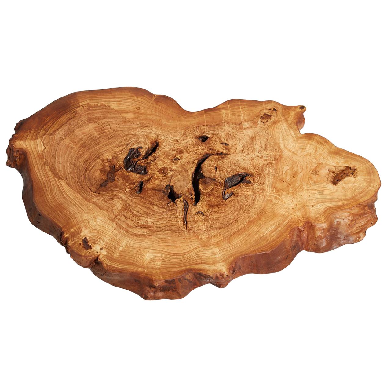 Ash Tree Live Edge Coffee Table, Live Edge Table, Rustic Edge End Table ...