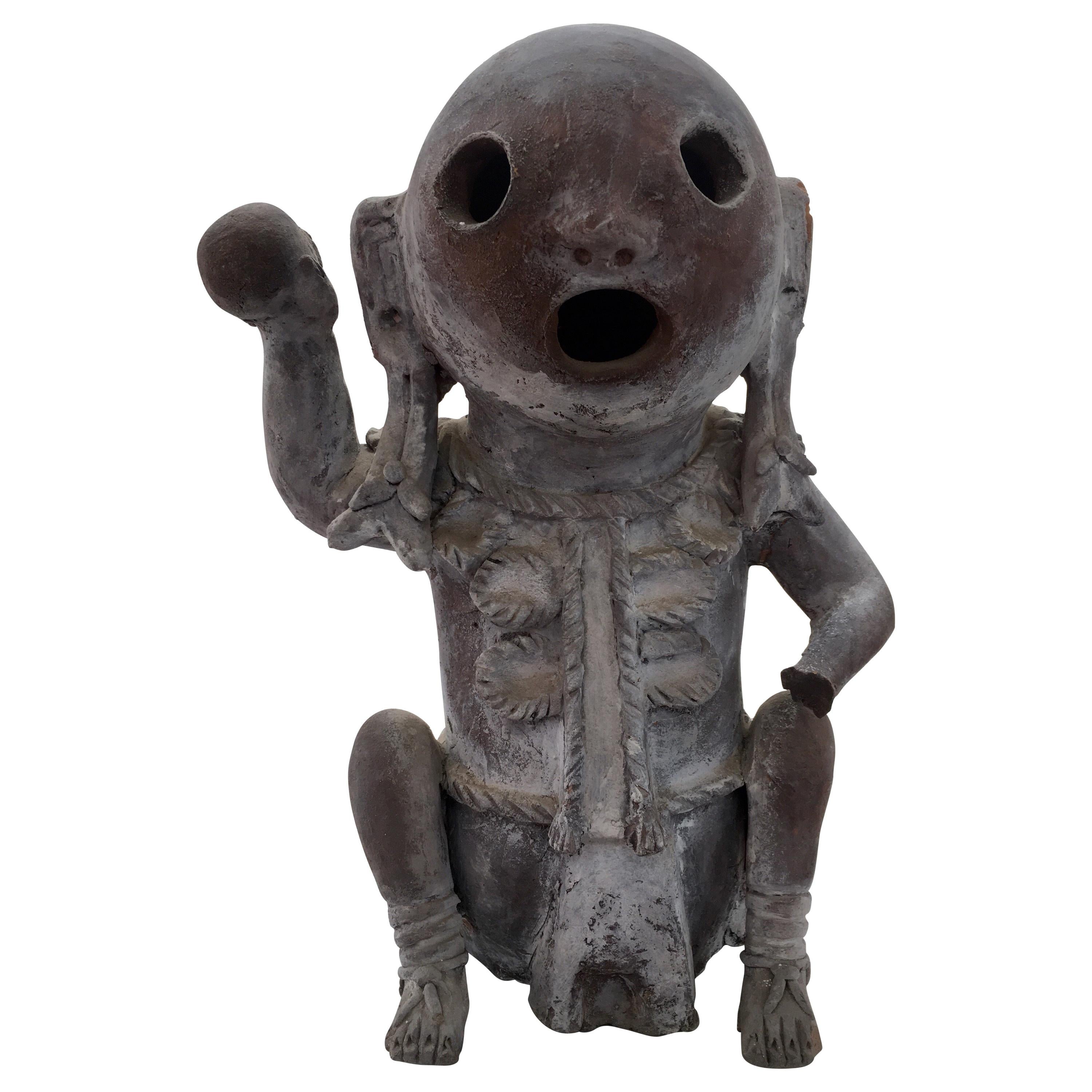 Pre Columbian Rattle - 3 For Sale on 1stDibs