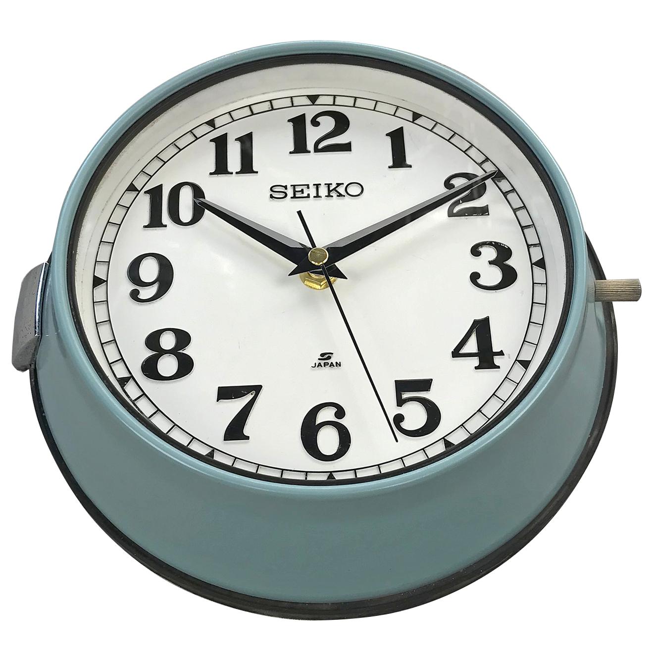 Seiko Wall Clock Made In Japan - 3 For Sale on 1stDibs | seiko alarm ...