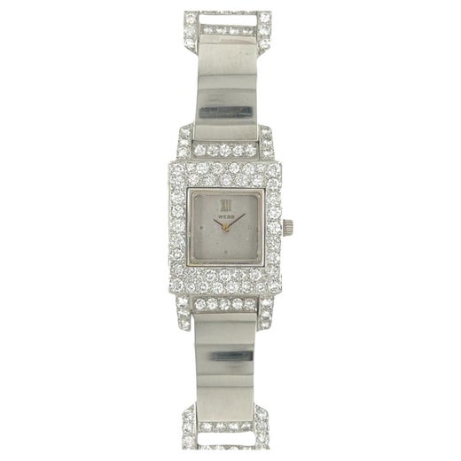 Van Cleef and Arpels, David Webb Unique Leopard Diamond Watch For Sale ...