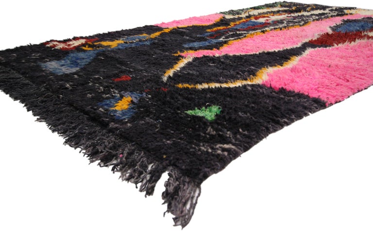 Contemporary Abstract Moroccan Rug with Post-Modern Memphis Style at ...