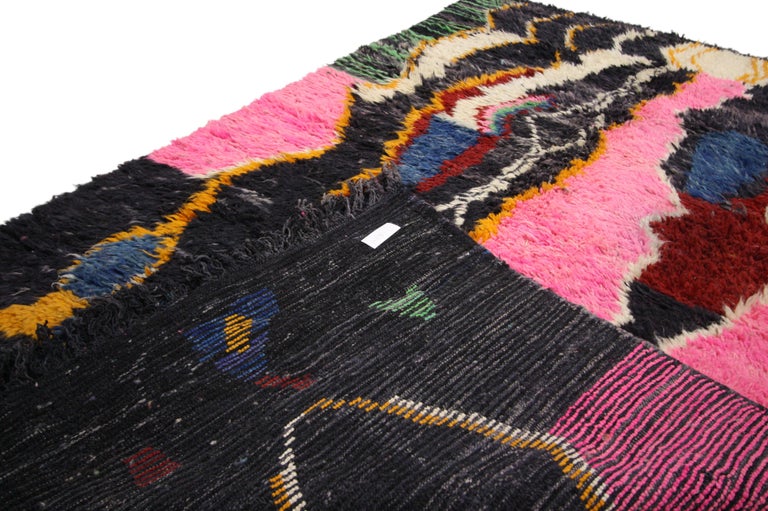 Contemporary Abstract Moroccan Rug with Post-Modern Memphis Style at ...