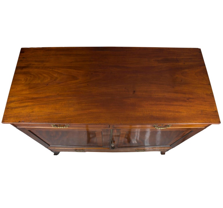 Victorian Period Converted Dresser TV Cabinet Cupboard For Sale at 1stDibs