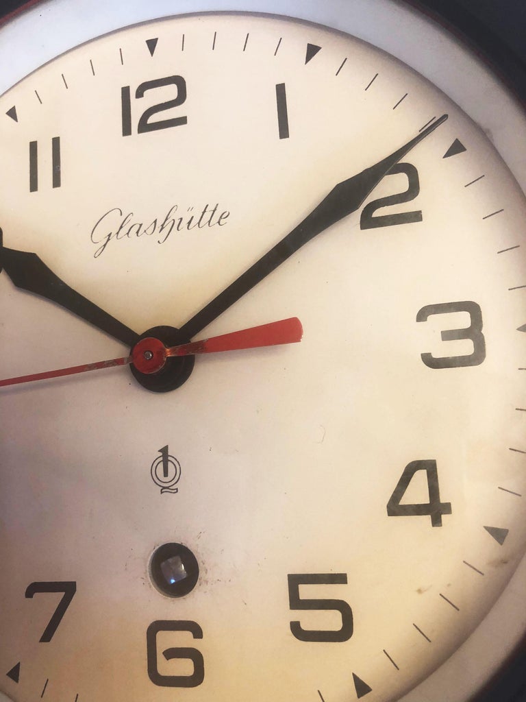 Bakelite Ship Wall Clock by Glashütte For Sale at 1stDibs | bakelite ...