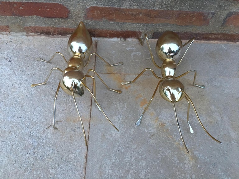 20th Pair of Decorative Metal Ants For Sale at 1stDibs